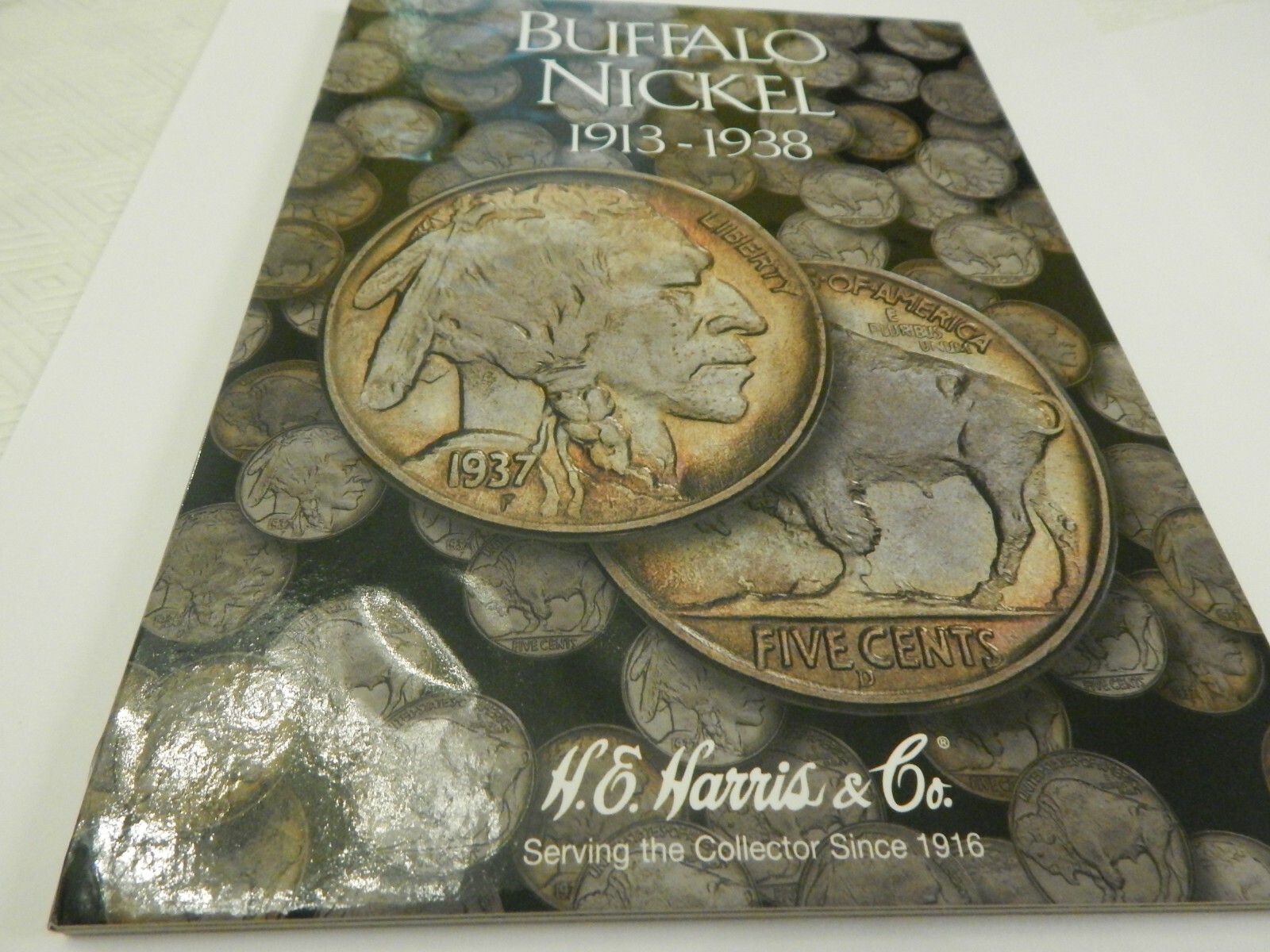 H E Harris Coin Folder Buffalo Nickel (also called book or album) | eBay