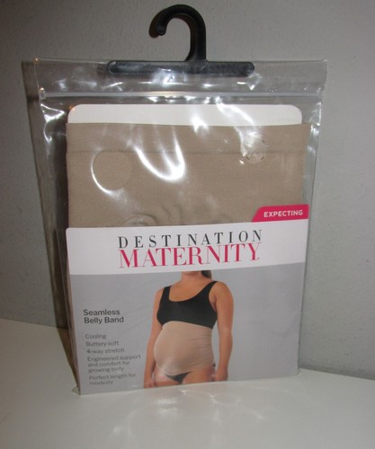 Destination Maternity Beige Seamless Belly Band (Size Med) BRAND NEW W ...