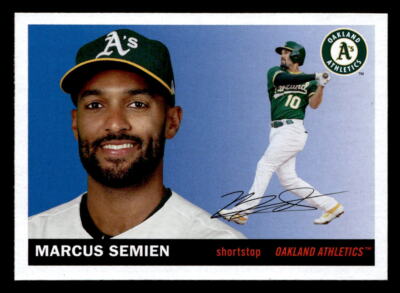 Marcus Semien 2020 Topps Archives Card #22 Oakland Athletics | eBay