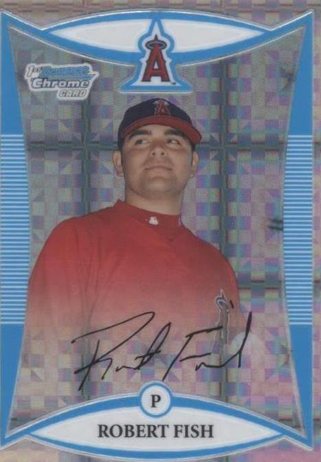 2008 Bowman Chrome - Prospects Robert Fish #BCP142 X-Fractor /250 (RC ...