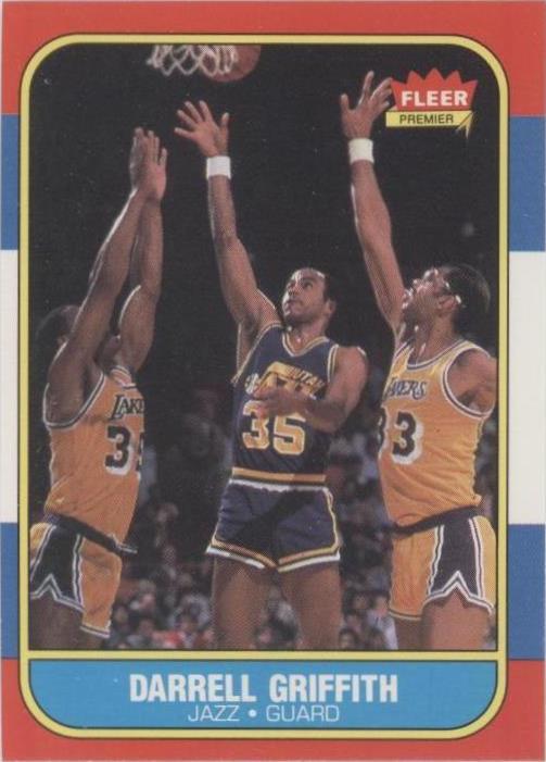 1986-87 Fleer - Darrell Griffith #42 for sale | eBay