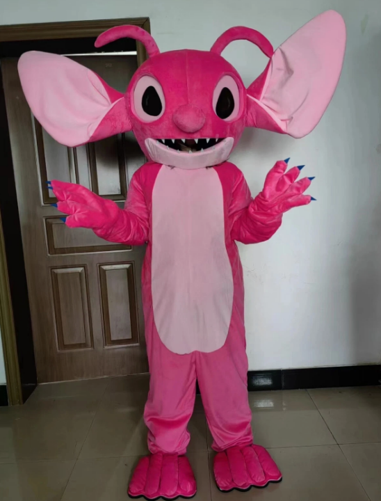 Lilo & Stitch Mascot Costume Party Game Character Fancy Dress Adults ...