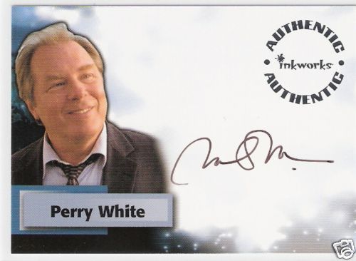 SMALLVILLE - MICHAEL McKEAN as PERRY WHITE AUTOGRAPH | eBay