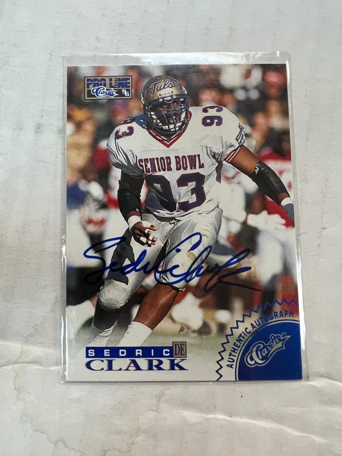 Sedric Clark 1996 Classic Pro Line Rookie Auto # NrMt | eBay