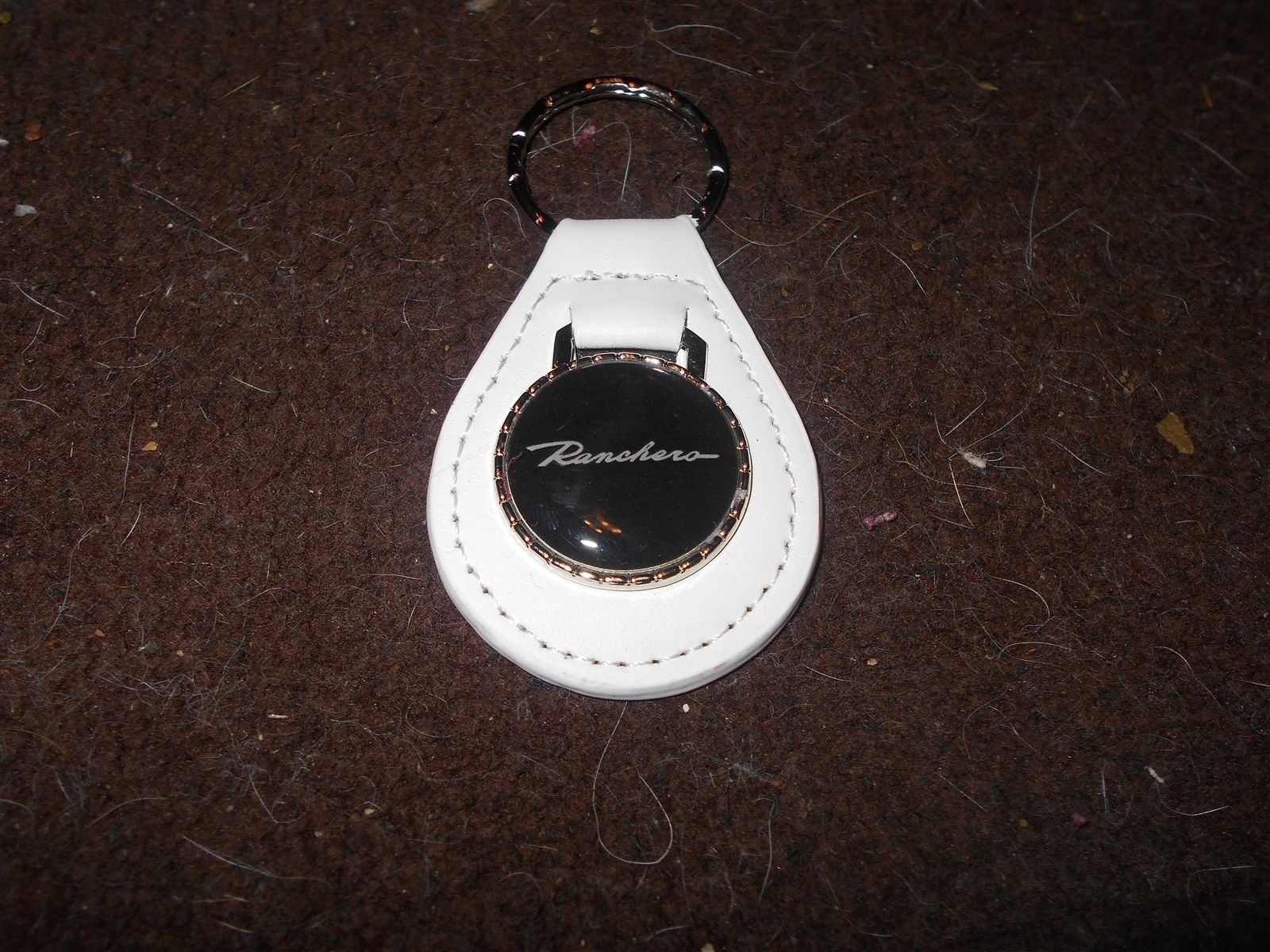 1957 - 1979 FORD RANCHERO "RANCHERO" SCRIPT EMBLEM LOGO KEYCHAIN ...
