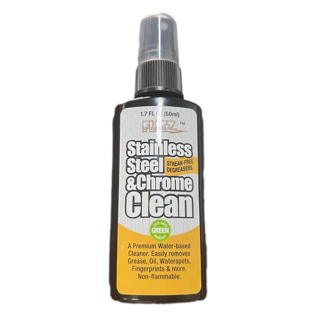 Flitz Stainless Steel & Chrome Cleaner 1.7 oz Spray Bottle #SP01502 for ...
