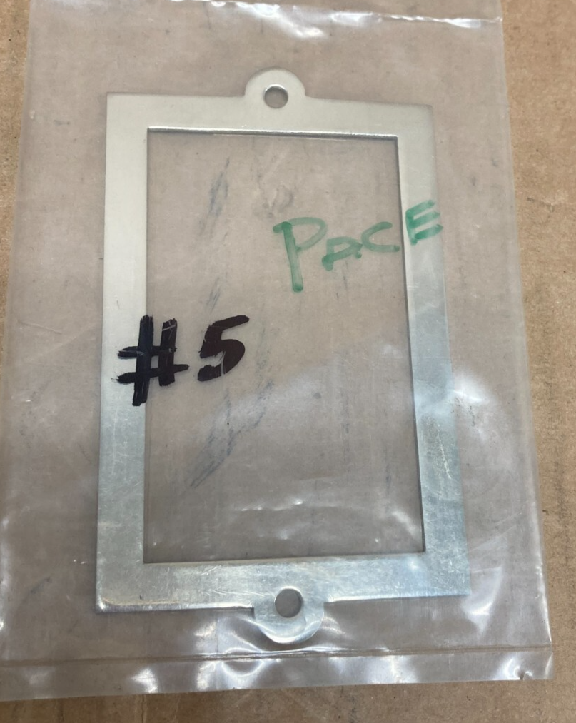 Antique Slot Machine Parts - Pace Repro Payout Award Card Frame (#249 ...