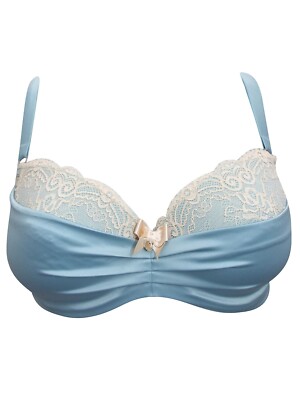Ex Boux Avenue Ladies Blue/Green Henrietta Balconette Bra - Size 30E | eBay