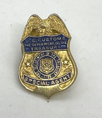 US Customs Treasury Special Agent Pin (019) | eBay