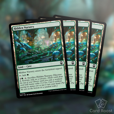 MTG x4 Hidden Nursery 0349 Commander: Modern Horizons 3 M3C Playset | eBay
