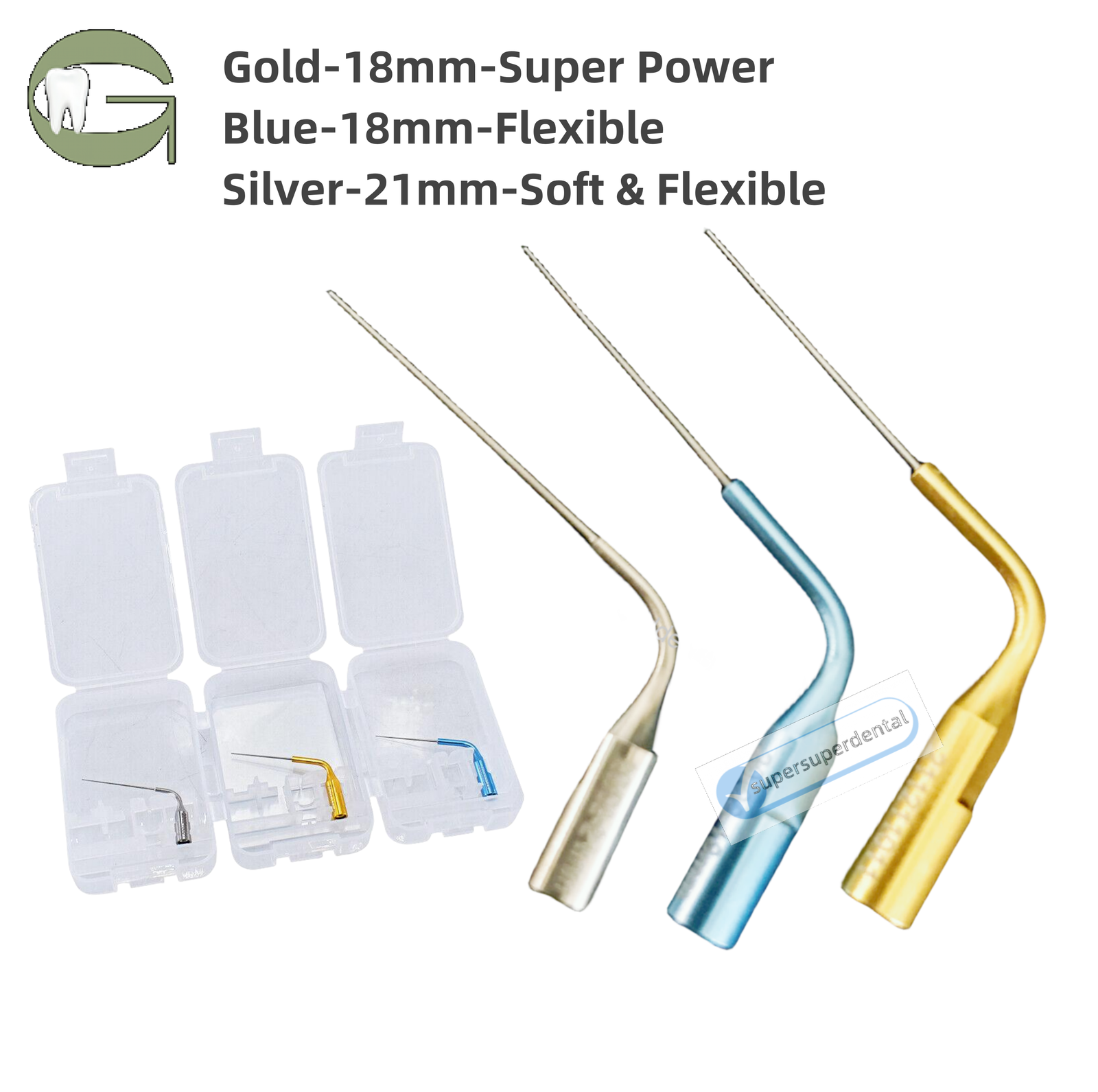 Dental Ultrasonic Irrigation Tips Canal Refill Tip Flexible | eBay