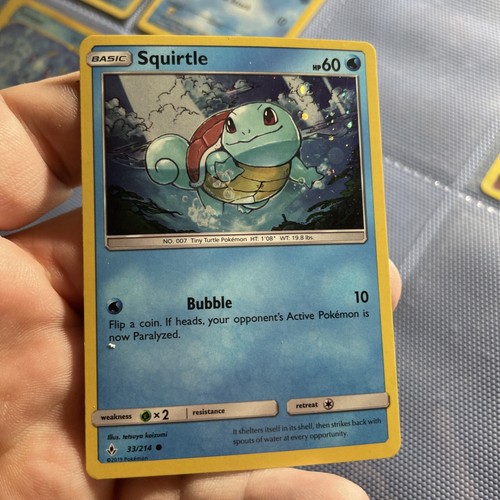 Squirtle 33/214 Cosmos Holo Promo Unbroken Bonds Pokemon Card | eBay
