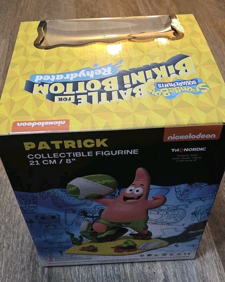 Patrick Star - Spongebob Battle For Bikini Bottom FUN Edition Figurine ...