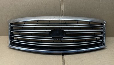2011 - 2014 Infiniti M37 M56 Q70 Front Upper Chrome Grill Grille W/O ...