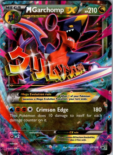 M Garchomp EX - XY168 Promo XY Promos XY168 NM - Pokemon TCG | eBay