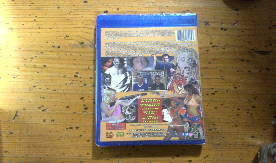 Sleaze Box 10th Anniversary Blu-Ray Horror Sealed | eBay