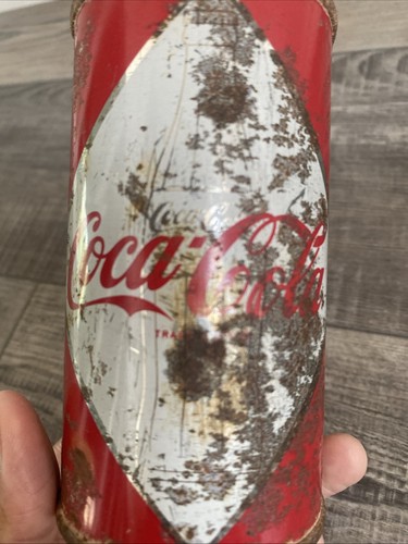 Coca Cola Coke Flat Punch Top Can Old Vintage 12oz | eBay