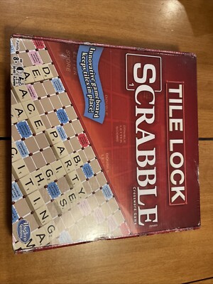 Scrabble Edition Tile Lock Rotating Board Game Winning Moves NEW | eBay