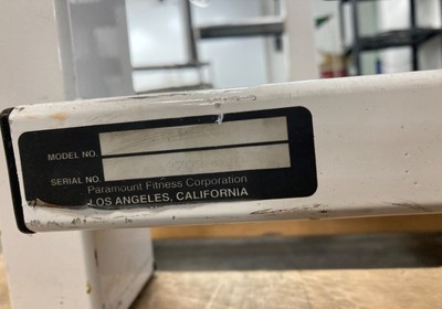 PARAMOUNT BICEP CURL MACHINE | eBay