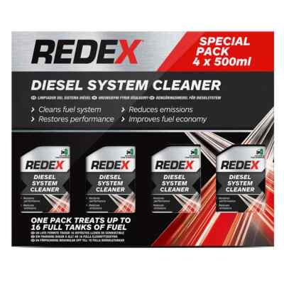 REDEX Diesel Fuel System Cleaner 4 x 500ML 5010218507258 | eBay UK
