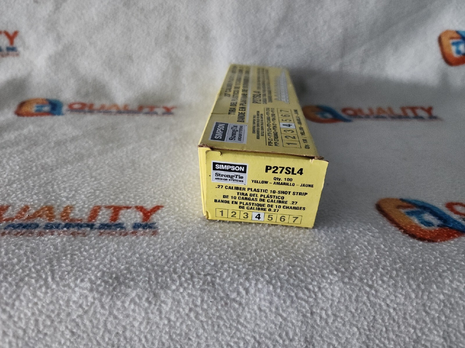 Simpson Strong Tie P27SL4 .27 Caliber Powder Load - Yellow for sale ...