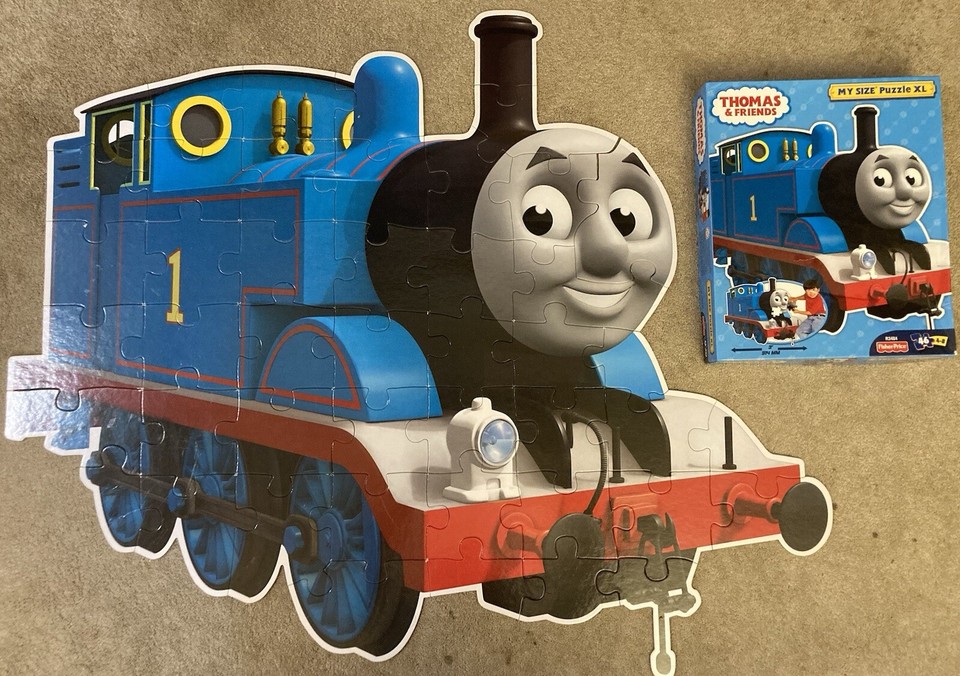 Thomas & Friends-Tank Engine-My Size floor puzzles-Thomas-James-Percy ...