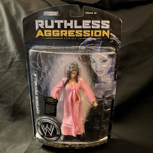 WWE RUTHLESS AGGRESSION ACTION FIGURE CANDICE MICHELLE 2007 Wrestling ...