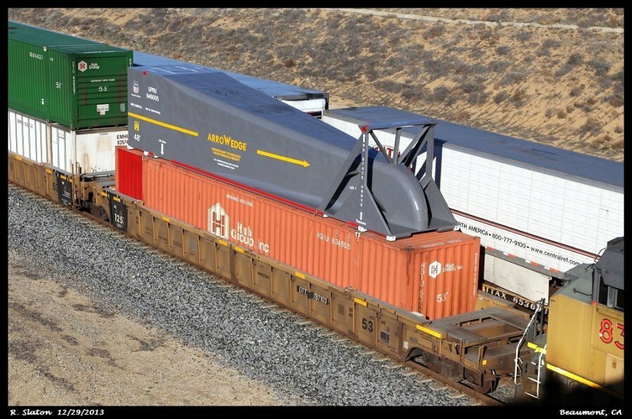 ArroWedge Container UPRU Union Pacific N Scale Decal Set | eBay