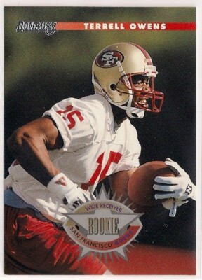 1996 TERRELL OWENS DONRUSS #237 ROOKIE RC DALLAS COWBOYS 49ERS EAGLES ...