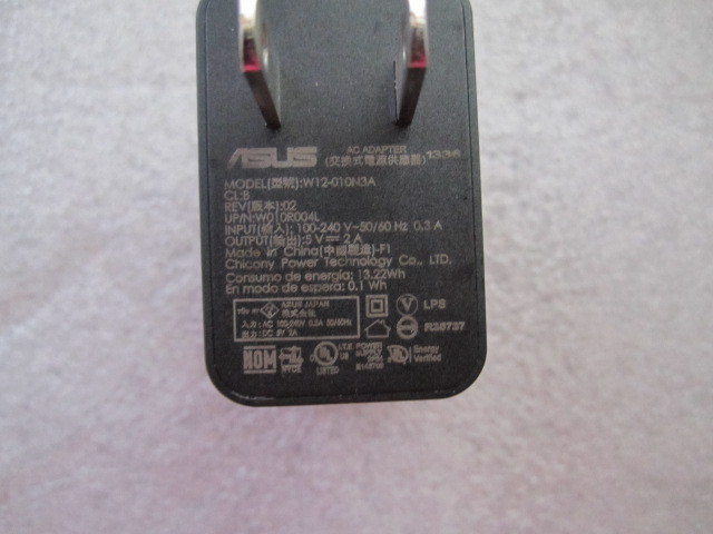Genuine ASUS AC Power Adapter & Micro USB Cable W12-010n3a 10w 5v 2a ...