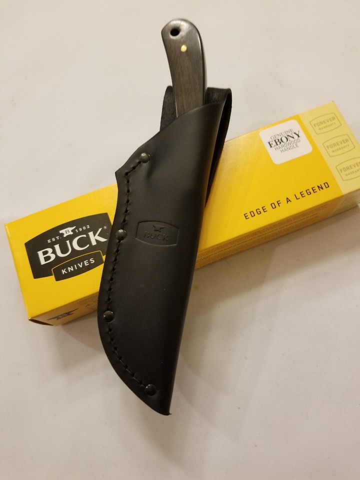 BUCK KNIFE - #113 RANGER FIXED BLADE - 7 1/4" OVERALL LENGTH + LEATHER ...