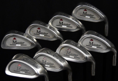 MASTER GRIP MASTER IRON SET (8) FLEX:REGULAR LENGTH: (5) 38 IN RIGHT ...