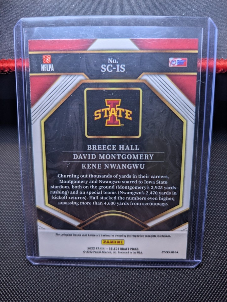 2022 Select DP Breece Hall #SC-JS Jets RB1 Silver Prizm 🔥 | eBay