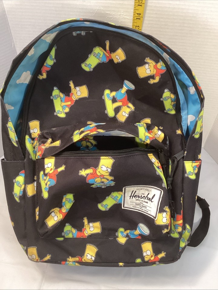 Herschel Supply Co The Simpsons Bart Skateboard Backpack Laptop Sleeve ...
