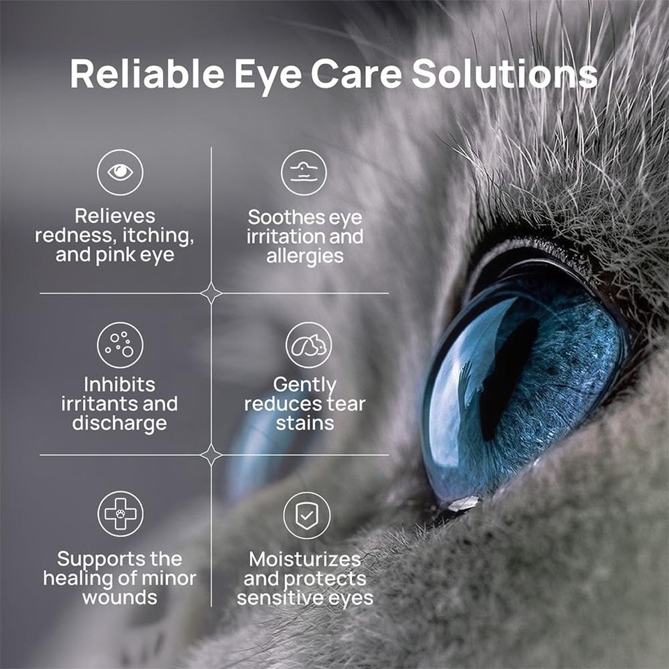 Dog Eye Gel, Vet-Recommended Dog Eye Infection Treatment, Cat Eye Drops ...