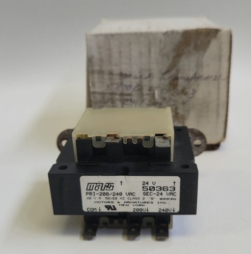 MARS 50363 40VA 208/240V - 24V FTMT Xfrm | eBay