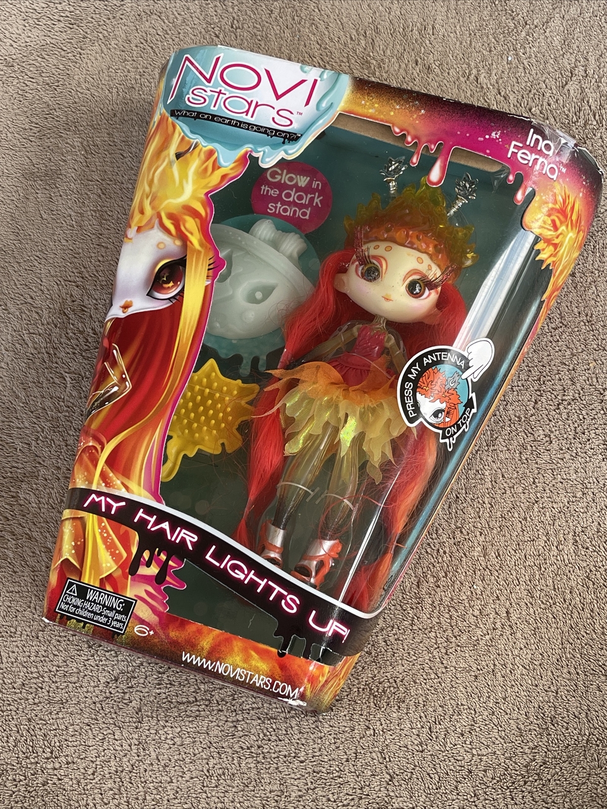 Novi Stars Ina Ferna Fire Doll New In Box Rare! | eBay
