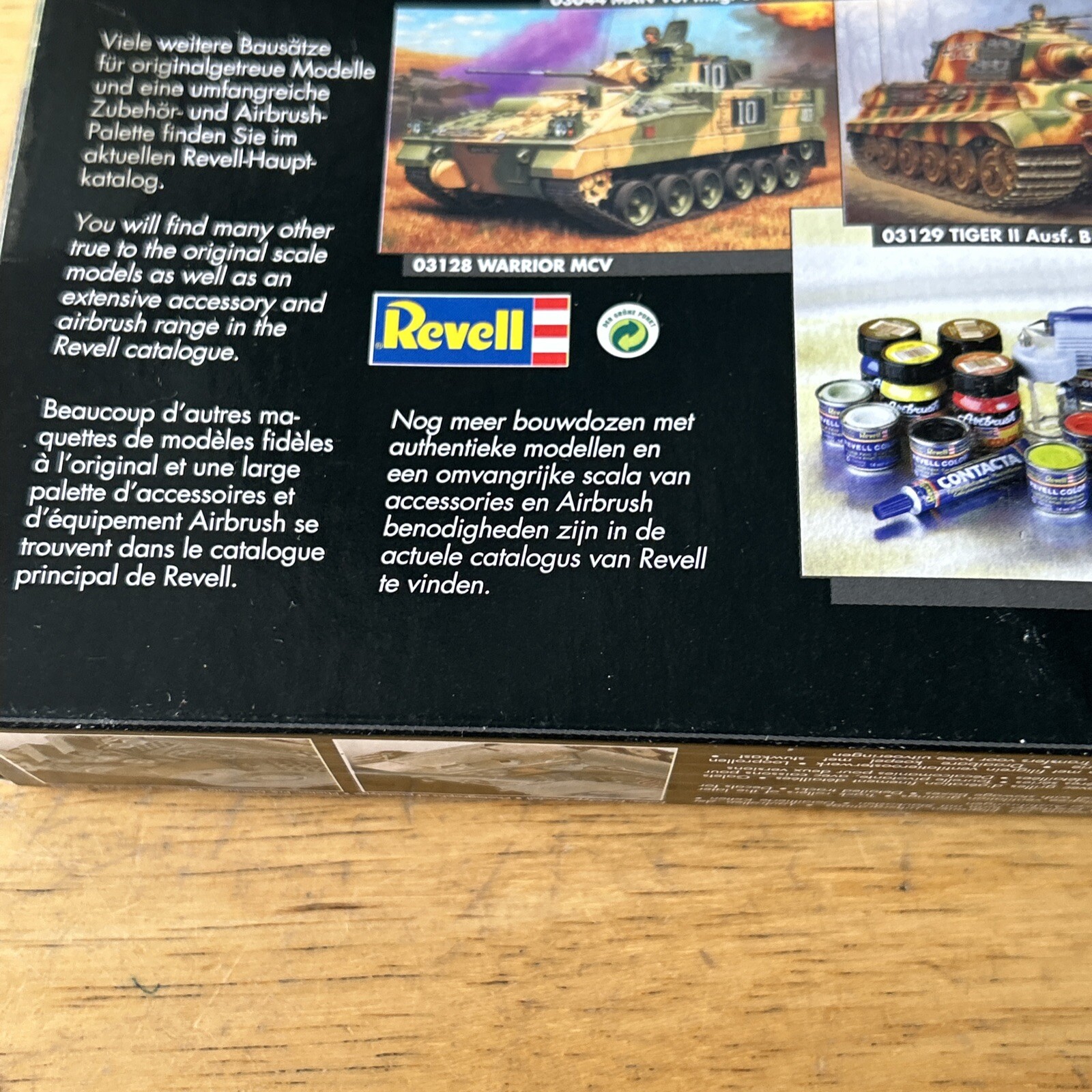 Revell 03116 1:72 PzKpfw VI Tiger I Ausf E German WW2 Heavy Tank | eBay