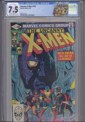 Uncanny X-Men #149 CGC 7.5 1981 Marvel Comics Magneto Cameo Custom ...