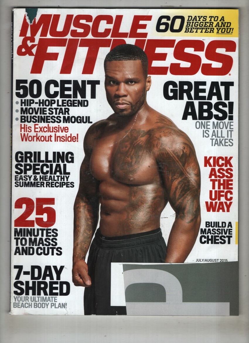 50 Cent Muscle Behind The Scenes At 50 Cent's Muscle & Fitness Cover
