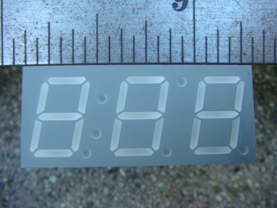 LOT 25 LITEON 3-DIGIT 7-seg GREEN LED Displays - LTC-4624HG-13 - New ...