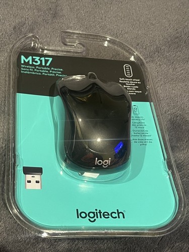 Logitech M317 Wireless Mouse; Black | eBay