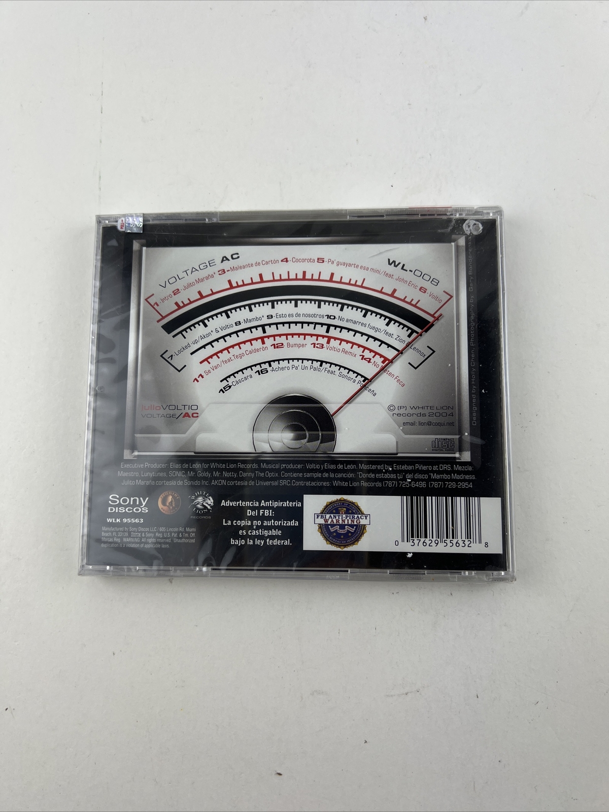 Voltage/AC [PA] by Voltio/Julio Voltio (CD, Dec-2004, Sony Discos Inc ...