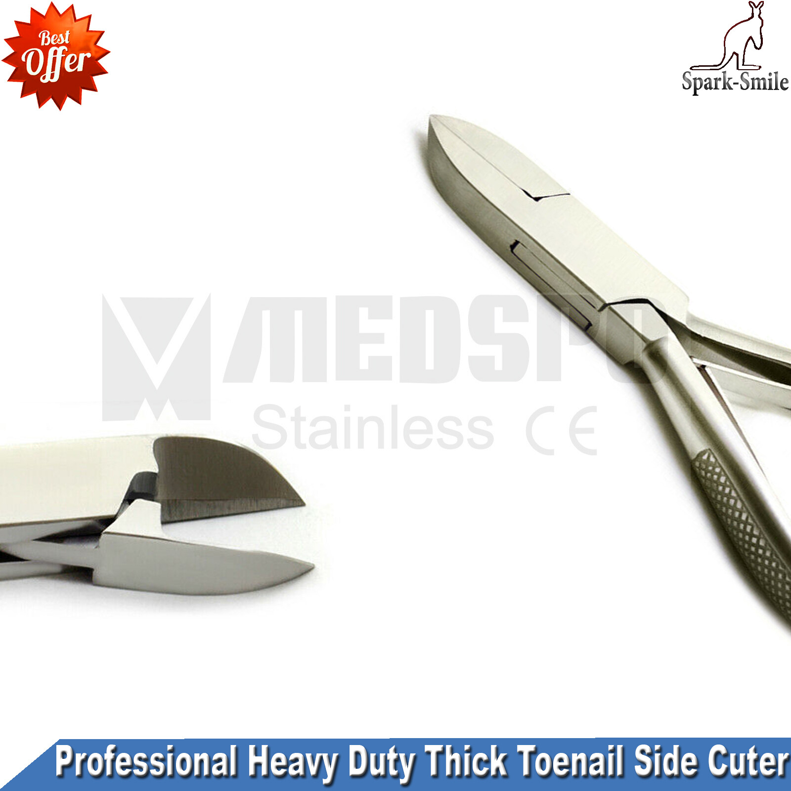 Nail Cutter Pattern Handle Str Heavy Duty Thick Toe Nail Side Cutters ...