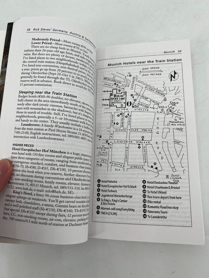 Rick Steves' Germany Austria Switzerland & Prague 2003 Paperback Travel ...