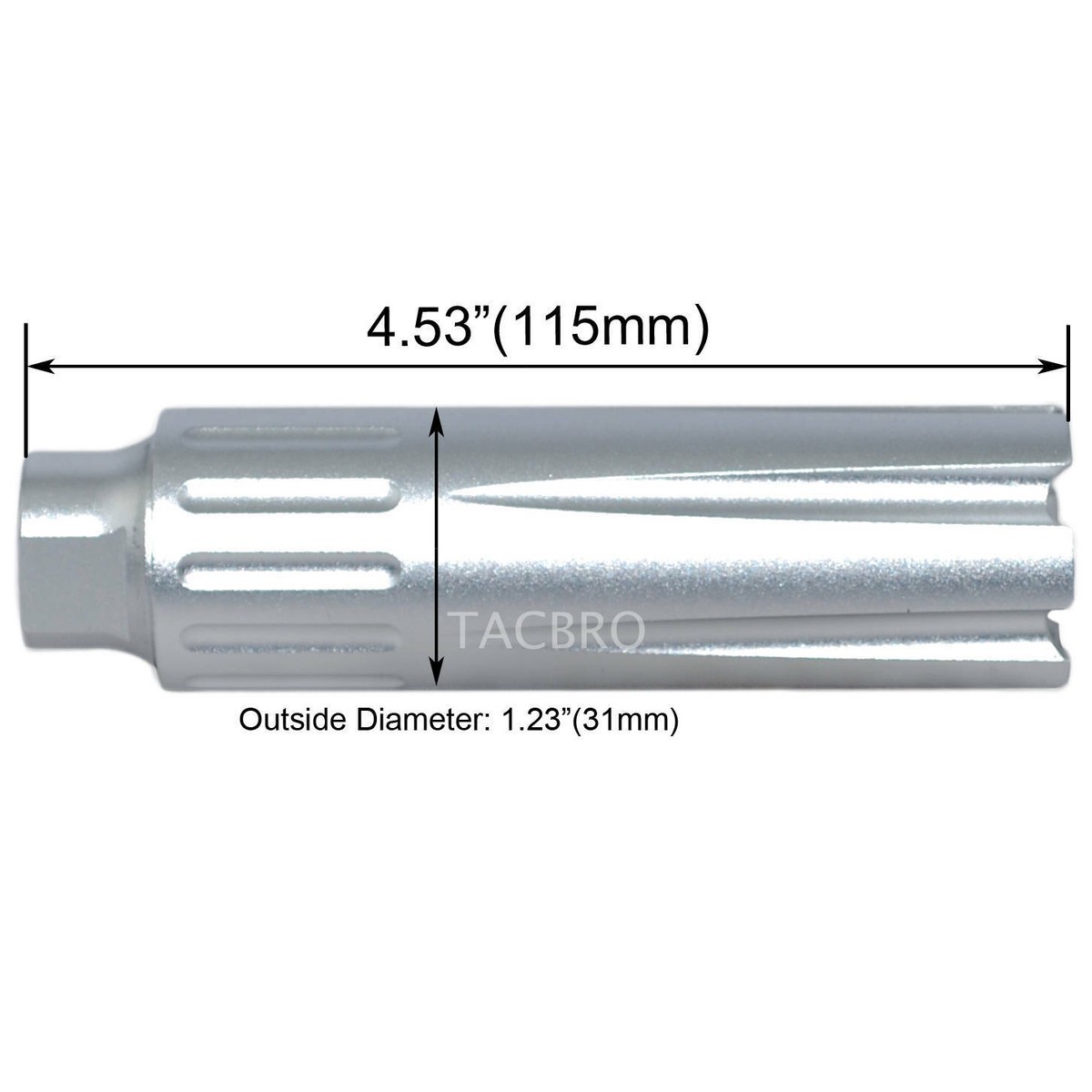 1 2 28 Muzzle Brake Muzzle Brake Bolt On 9mm Linear Compensator Muzzle ...