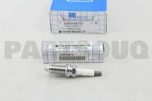 22401AA751 Genuine Subaru PLUG-SPARK 22401-AA751 | eBay