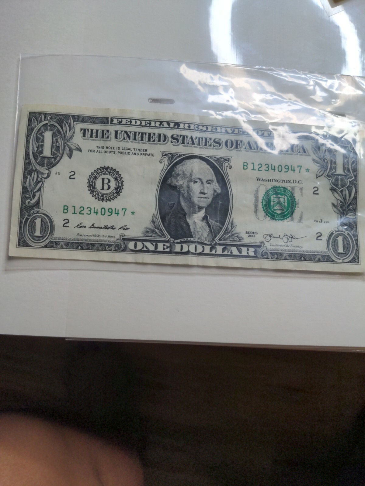 Rare Star Note With Consecutive Numbers In Serial | eBay