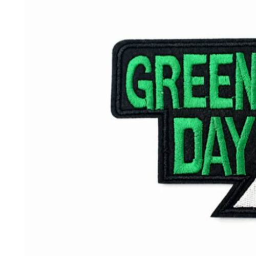 GREEN DAY Embroidered Patch Iron on Sew Badge Pop Punk Dookie Billie ...