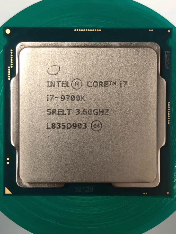 Intel i7 9th i7-9700 i7-9700K i7-9700F 8Core Generation CPU Processor ...